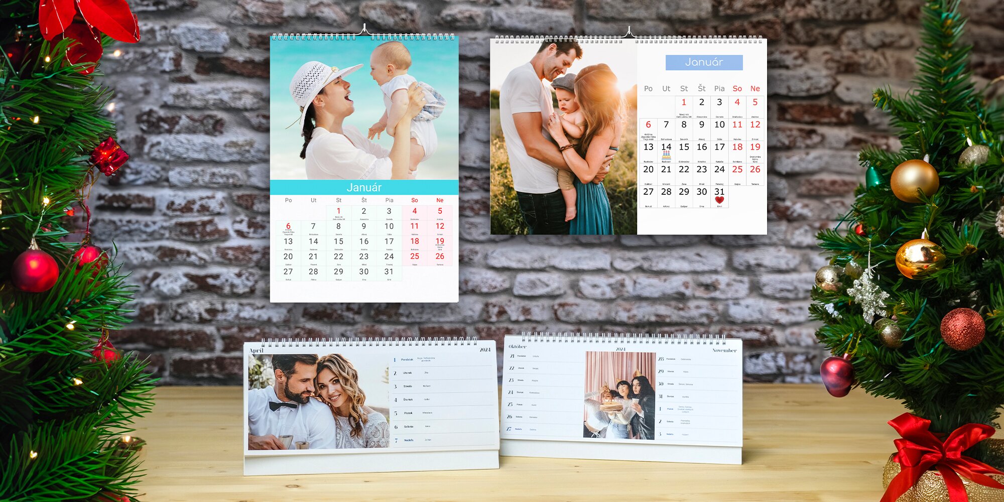 Nástenné i stolové kalendáre z vlastných fotografií | Zlavomat.sk