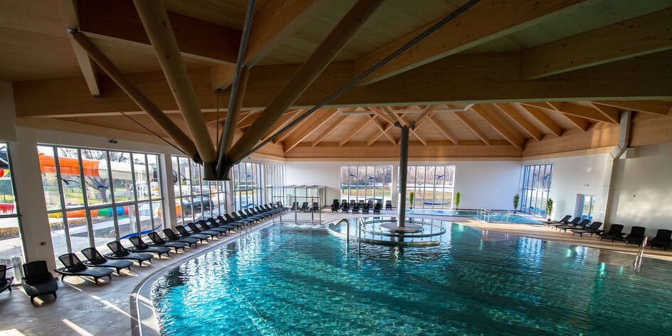 Vstupy do novootvoreného vodného sveta TERMÁL CENTRUM GALANDIA ...