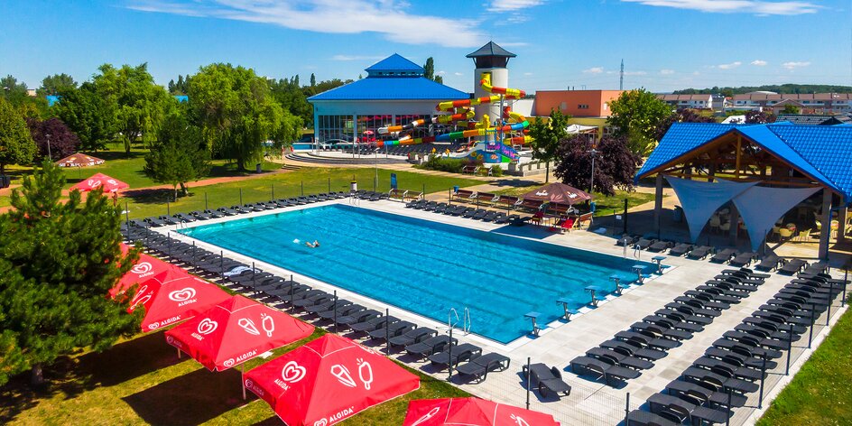 Vstupy do novootvoreného vodného sveta TERMÁL CENTRUM GALANDIA ...